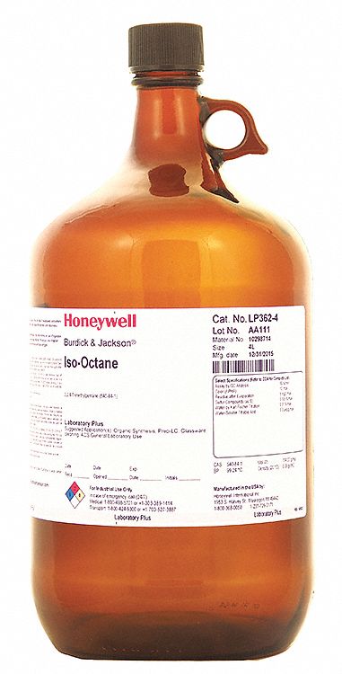 ACS, 4 L, Iso-Octane - 39FZ81|LP362-4 - Grainger