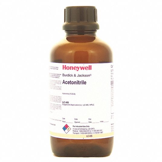 HPLC, 1 L, Acetonitrile - 39FZ85|LC015-1 - Grainger