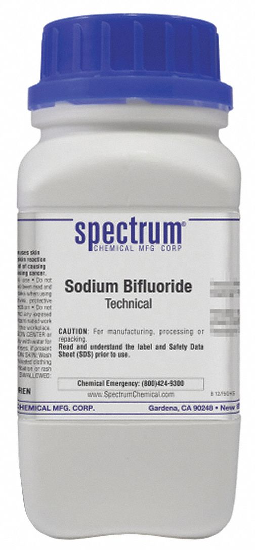 Lab, 500 g, Sodium Bifluoride - 39G872|S1160-500GM10 - Grainger