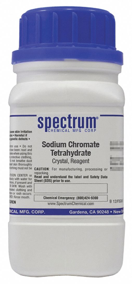 Lab, 125 g, Sodium Chromate - Tetrahydrate - 39G897|S1245-125GM07 ...