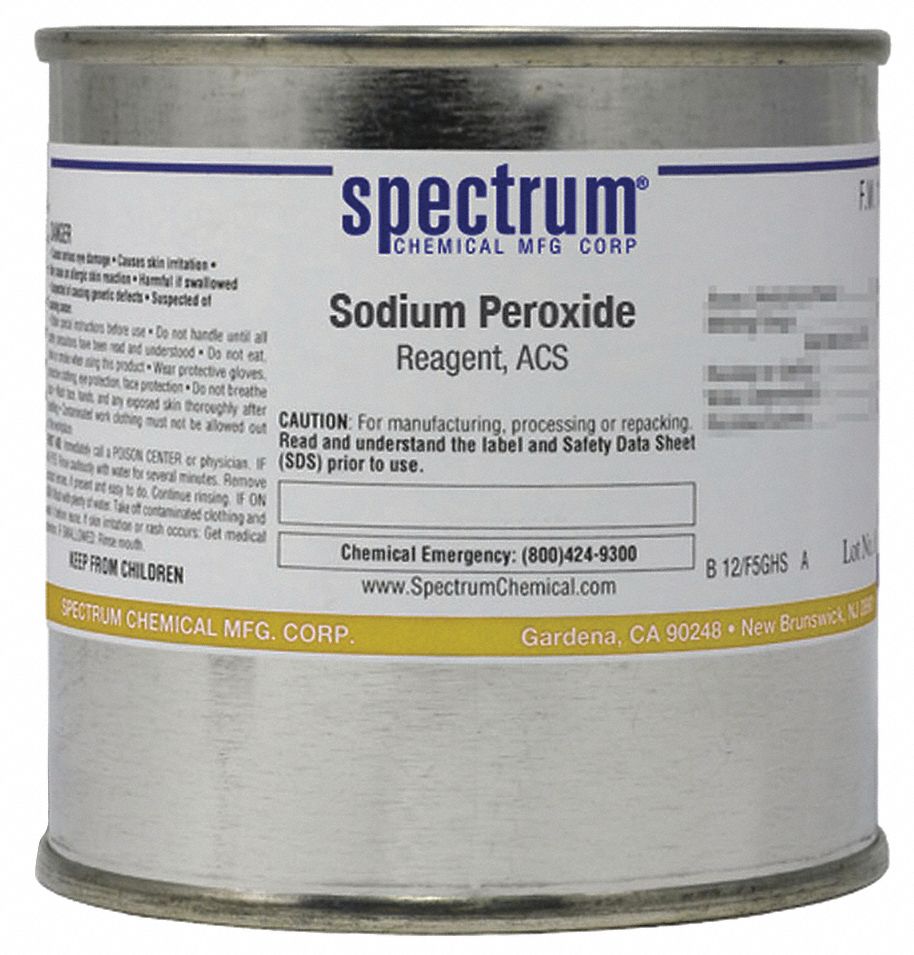Sodium Peroxide,Reagent,ACS,25g - Grainger