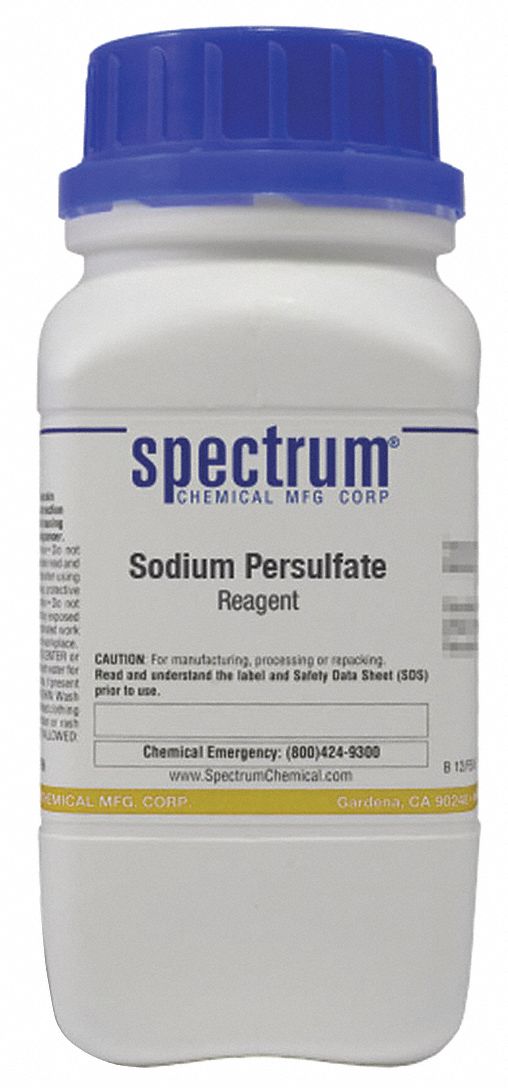 Lab, 500 g, Sodium Persulfate - 39G957|S1394-500GM10 - Grainger