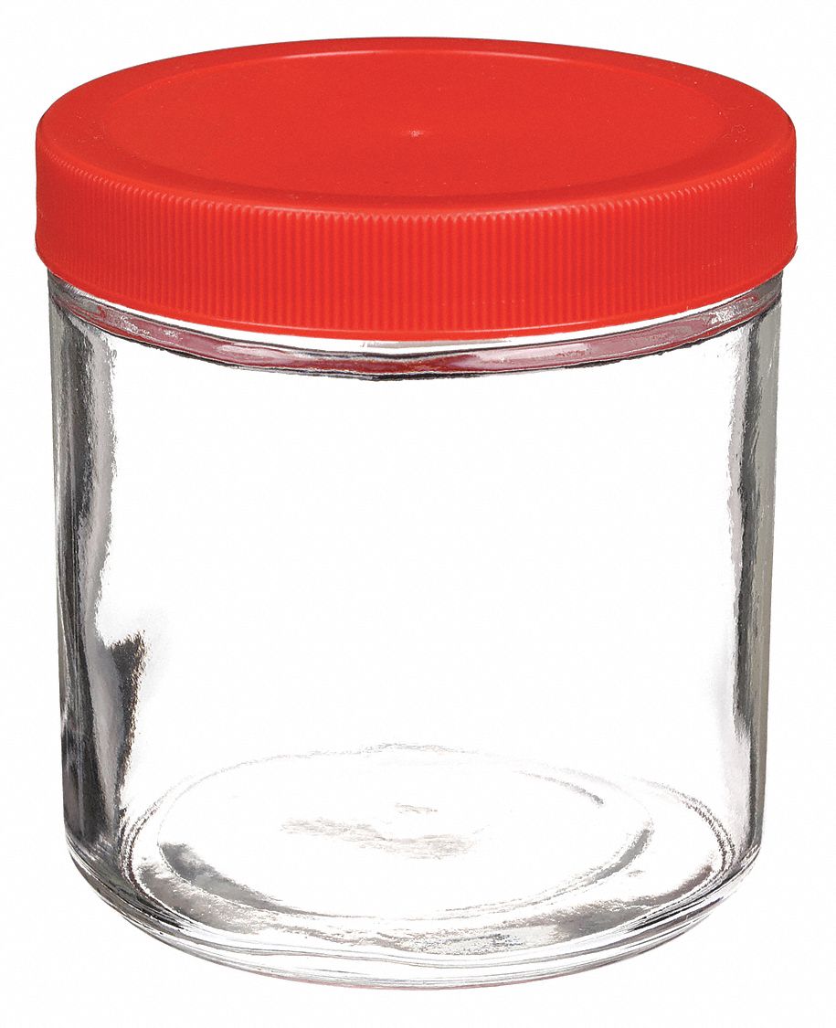 Glass, 500 mL Capacity - mL, Jar - 39H532|239532 - Grainger