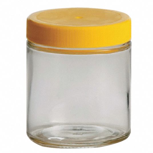 Glass, 120 mL Capacity - mL, Jar - 39H554|239554 - Grainger