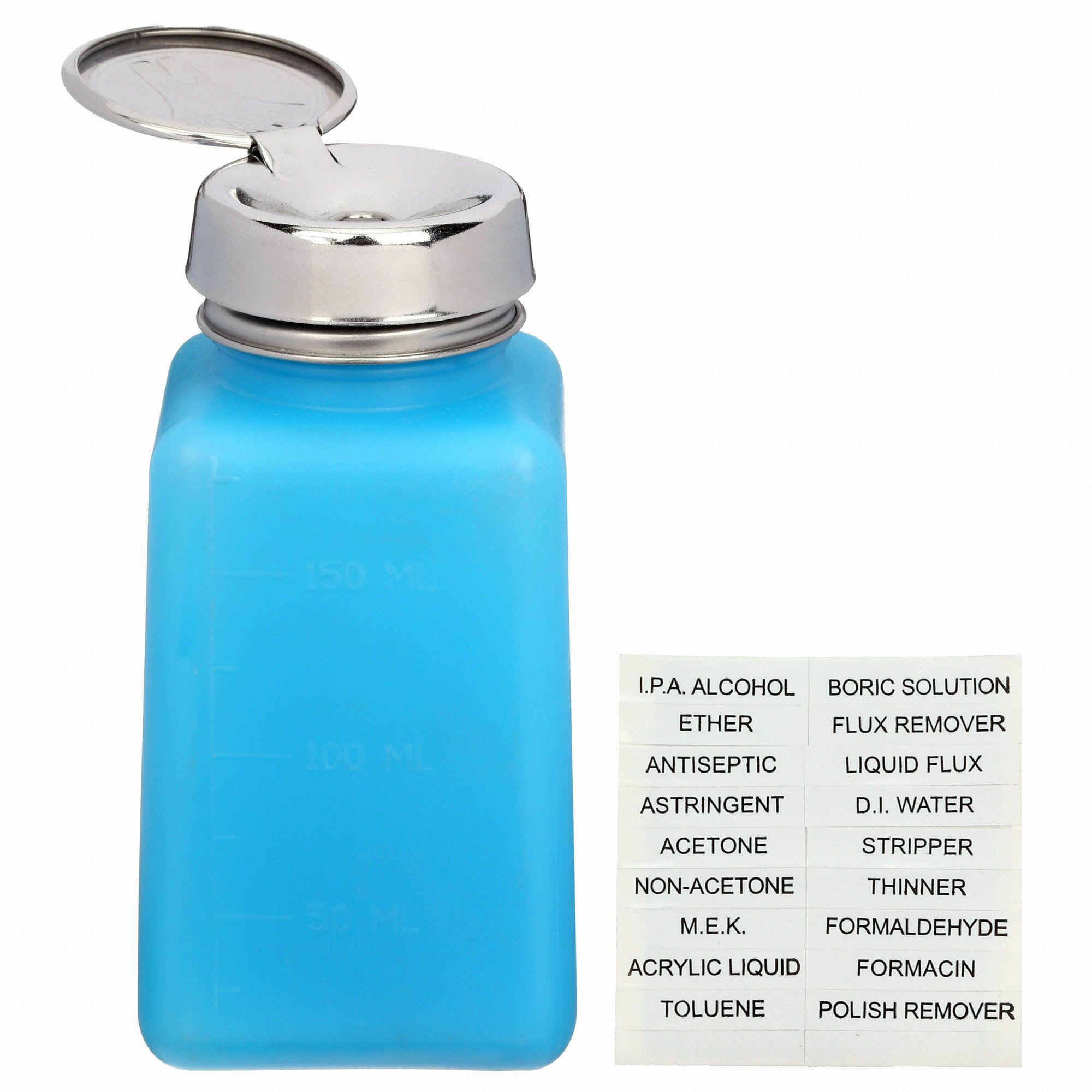 MENDA Graduated Dispensing ESD Bottle: 6 oz Labware Capacity - English ...