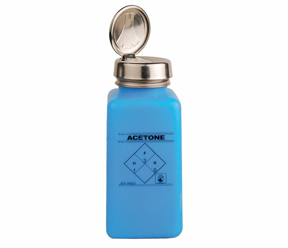 MENDA Dispensing Acetone ESD Bottle Cuadrado Tipo Dispensador, Boquilla ...