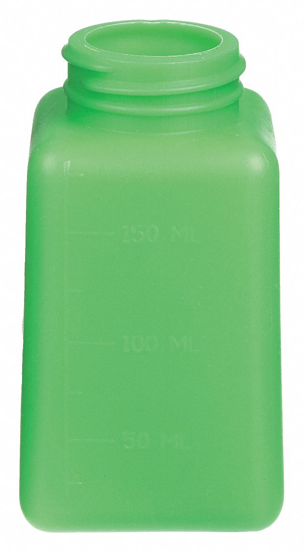 HDPE, 6 fl oz Capacity - oz, Graduated ESD Bottle - 39H813|35494 - Grainger