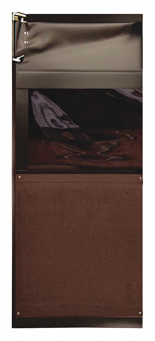 PVC, 1 Doors, Swinging Door - 39K595|AIR9733696CBR - Grainger