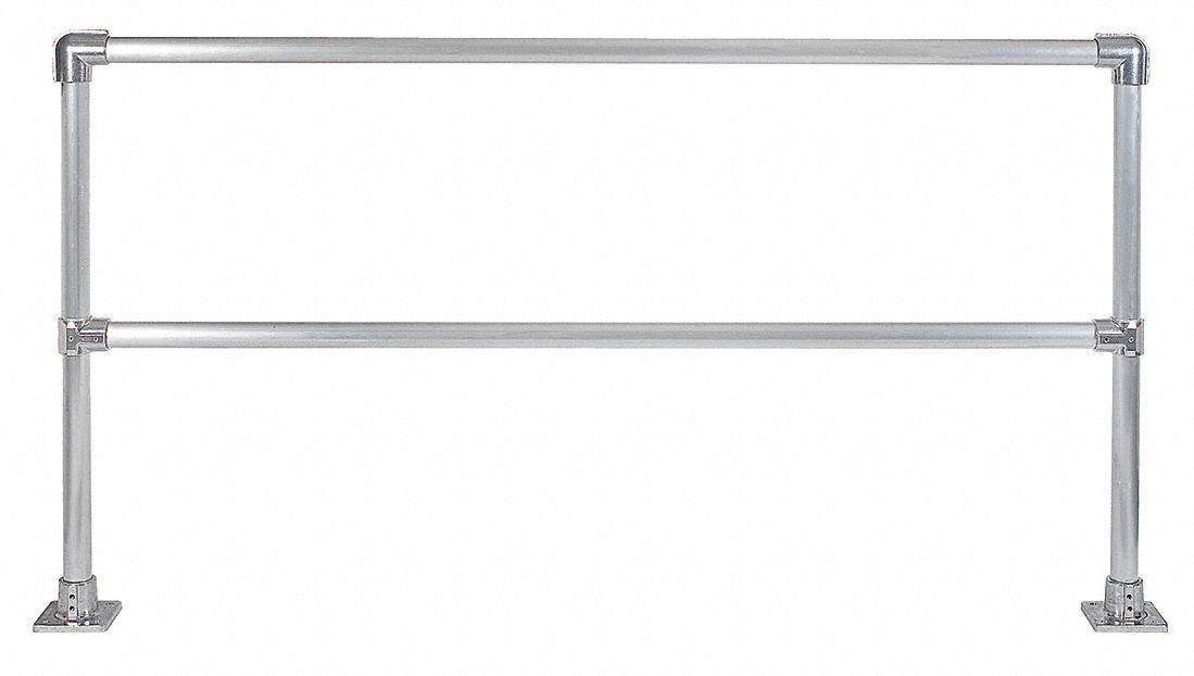 HOLLAENDER, Toe Board Not Included, 5 in x 5 in, Handrail Section ...