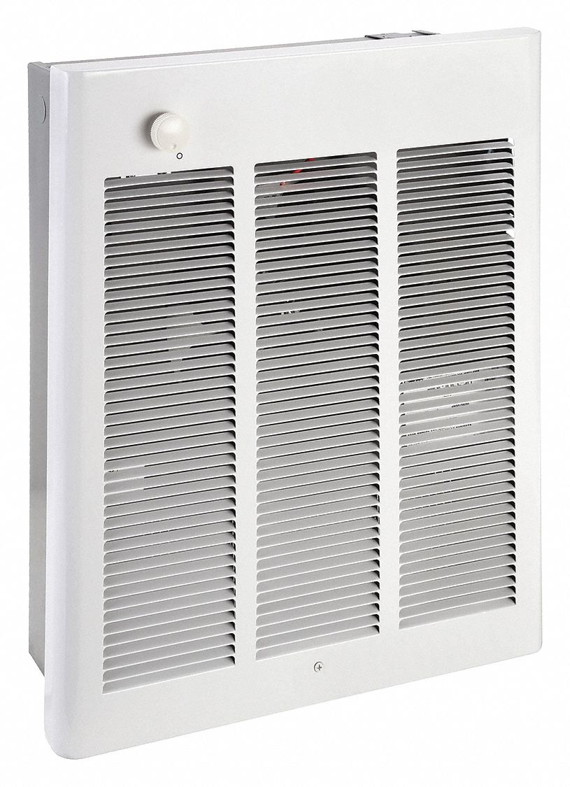 QMARK, 3000 W/4000 W, 240/277V AC, Recessed Electric Wall-Mount Heater ...