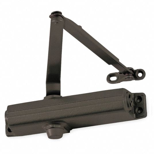 Manual, Security Door Closer, Heavy Duty, Interior and Exterior - Grainger