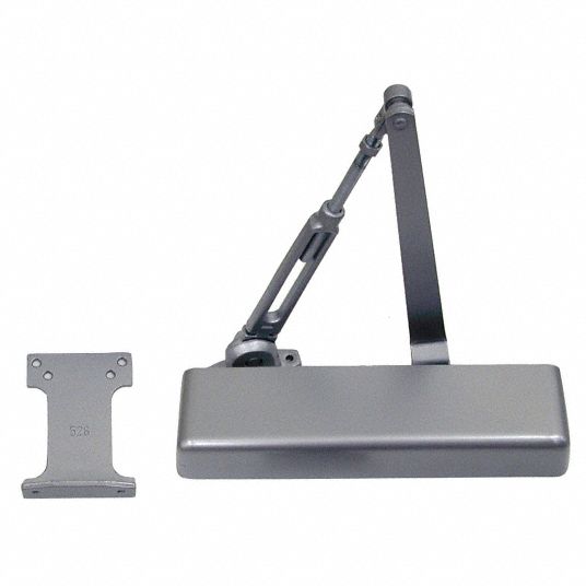 Manual, Security Door Closer, Medium Duty, Interior and Exterior - Grainger