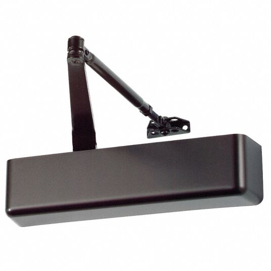 Manual, Security Door Closer, Medium Duty, Interior and Exterior - Grainger