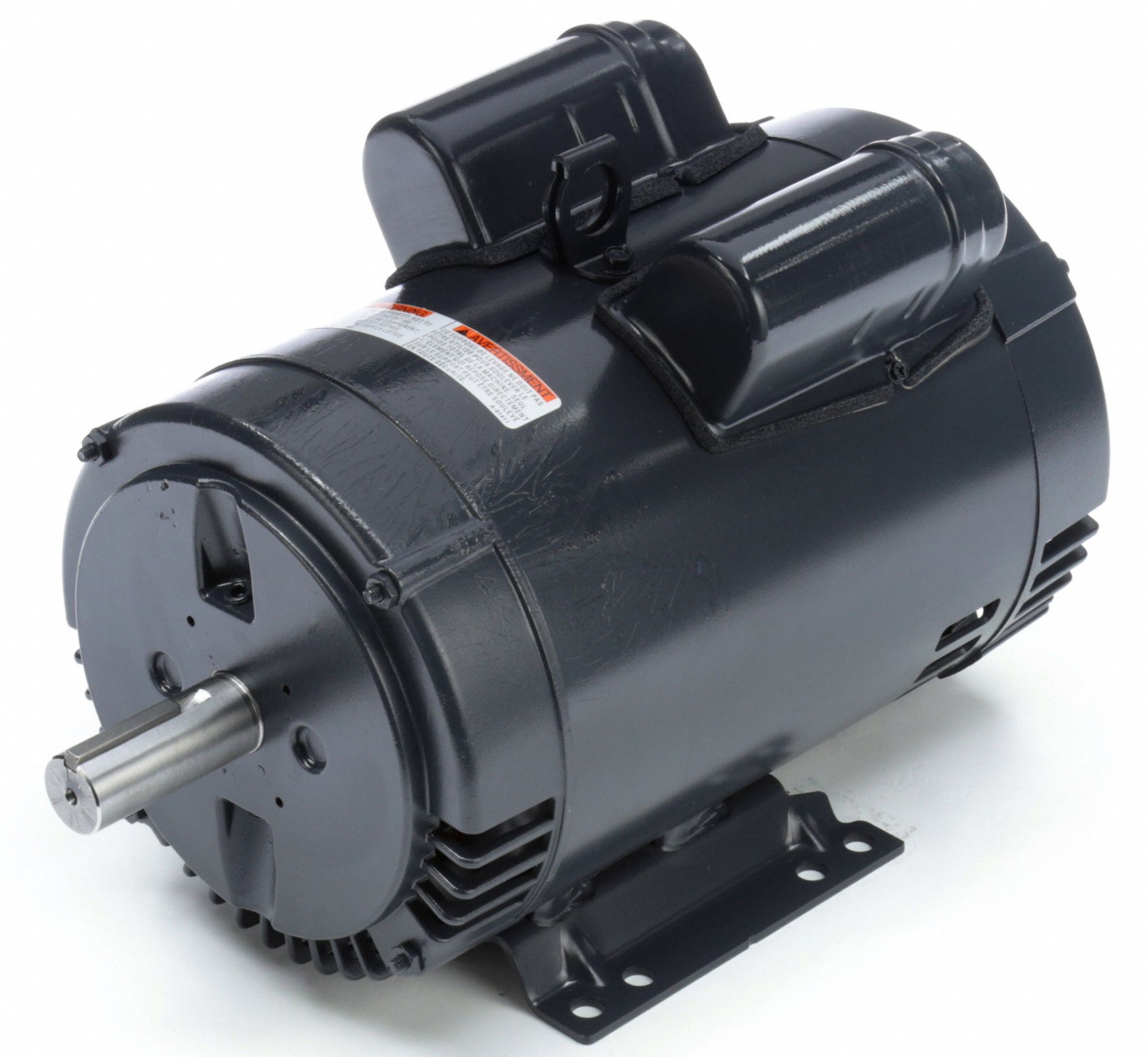 MARATHON MOTORS Commercial Duty Air Compressor Motor, 5 HP, Capacitor ...