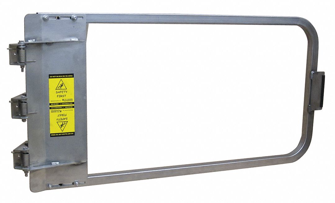 PS INDUSTRIES, Stainless Steel, For 46 3/4 in to 50 1/2 in Opening Wd ...