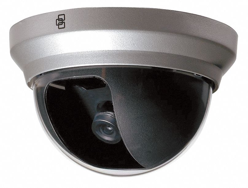 Camera, Indoor Dome, 3.6mm Fixed Lens, Voltage 12V DC - Grainger