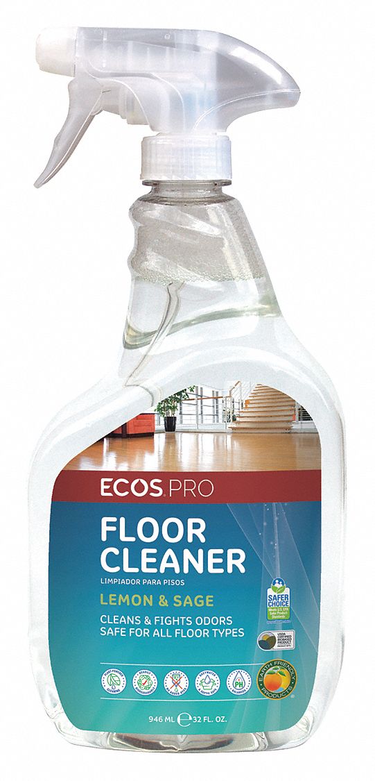 ECOS PRO, Trigger Spray Bottle, 32 oz Container Size, Floor Cleaner ...