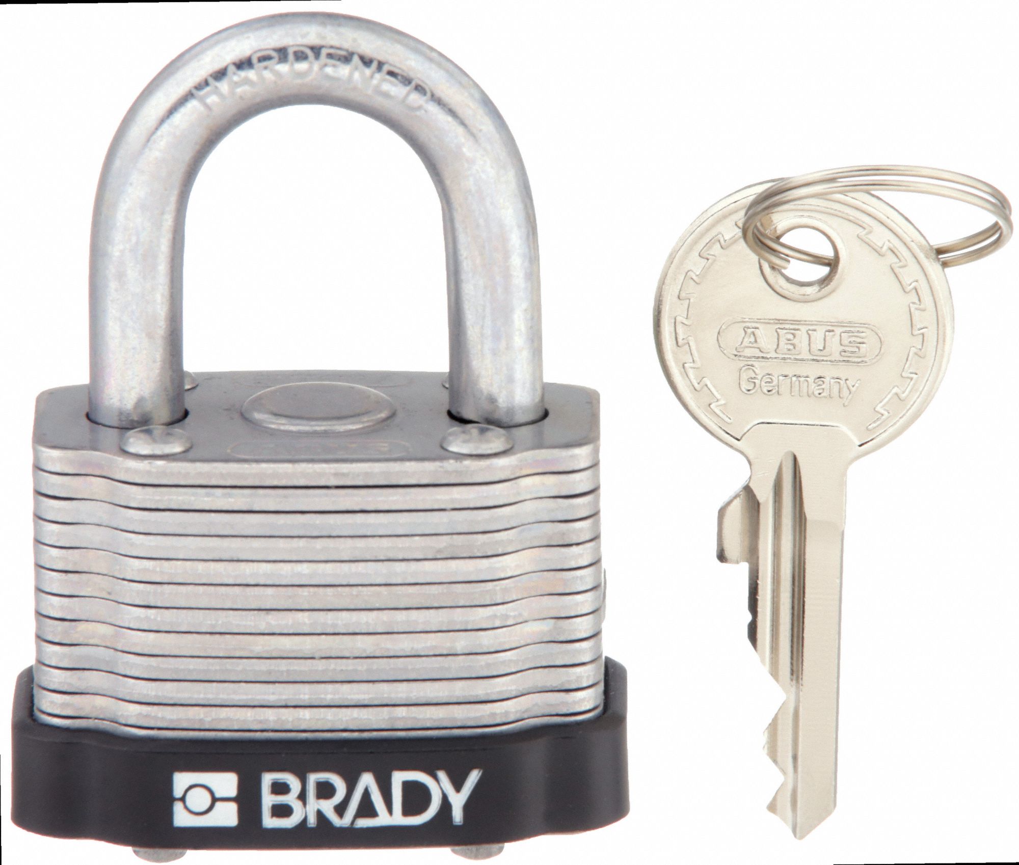 BRADY, Keyed Different, Steel, Keyed Padlock - 39N292|143136 - Grainger
