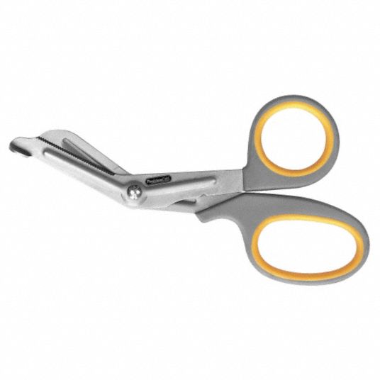 PHYSICIANSCARE, Bandage Shear, Titanium, EMT Utility Scissors - 39N834 ...