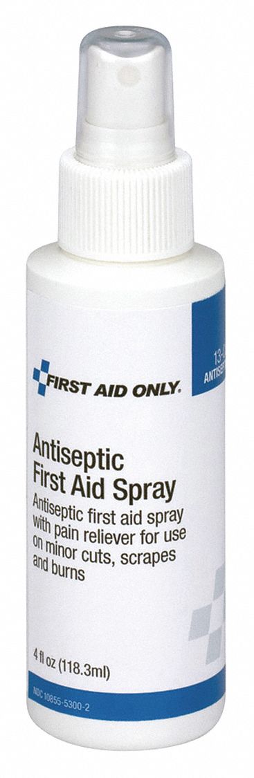 FIRST AID ONLY, Spray, Benzalkonium Chloride, Topical Antiseptic Spray ...