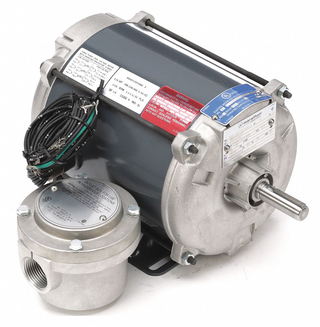 LEESON, Division I, Class I/Class II, Hazardous Location Motor - 39P313 ...