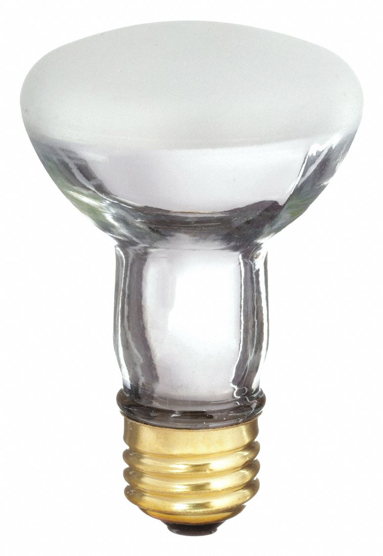 Halogen Reflector Lamp, R20, Medium Screw (E26), Lumens 490, Reflector ...