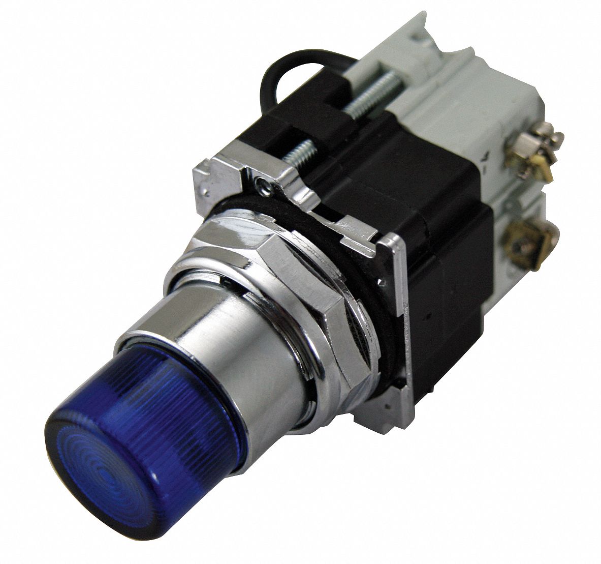 EATON, 30 mm Panel Mounting Size, Blue, Pilot Light - 39P771|10250T74NB ...