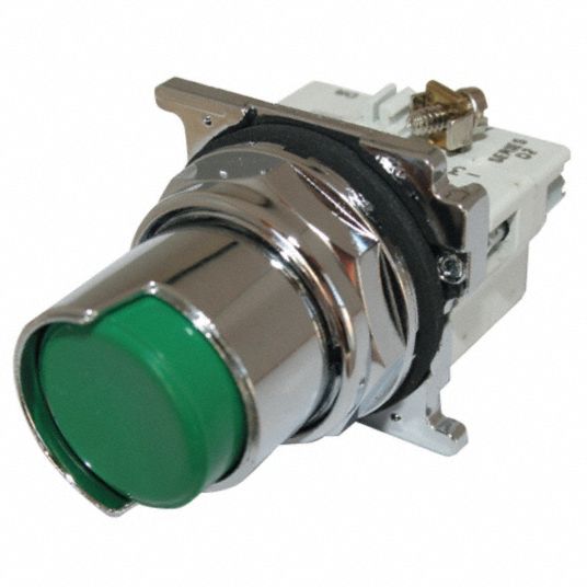 EATON, 30 mm, Non-Metallic, Extended Push Button - 39P919|10250T513 ...