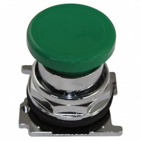 EATON, 30 mm, Non-Metallic, Mushroom Head Push Button - 39P927 ...