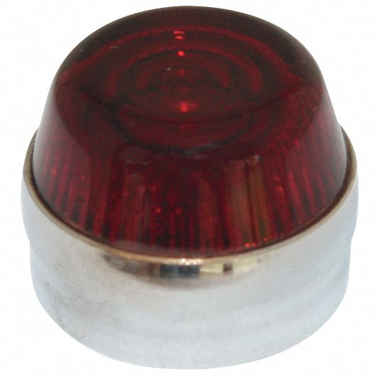 EATON, 30 mm Panel Mounting Hole Dia, Amber, Pilot Light Lens - 39P960 ...