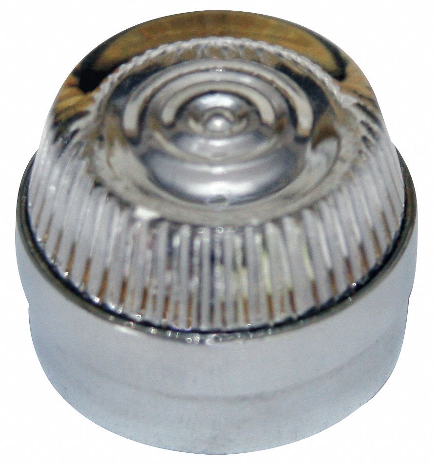 EATON, 30 mm Panel Mounting Hole Dia, Clear, Pilot Light Lens - 39P962 ...