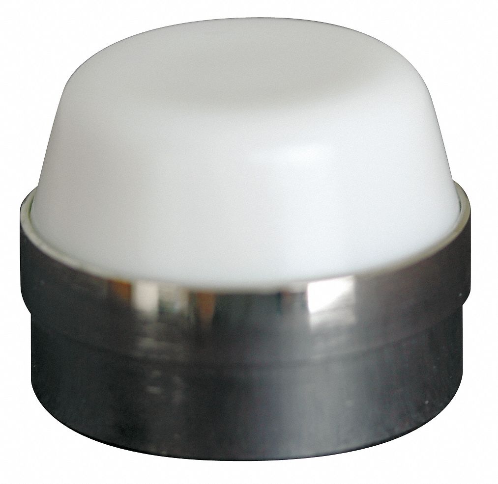 EATON, 30 mm Panel Mounting Hole Dia, White, Pilot Light Lens - 39P963 ...