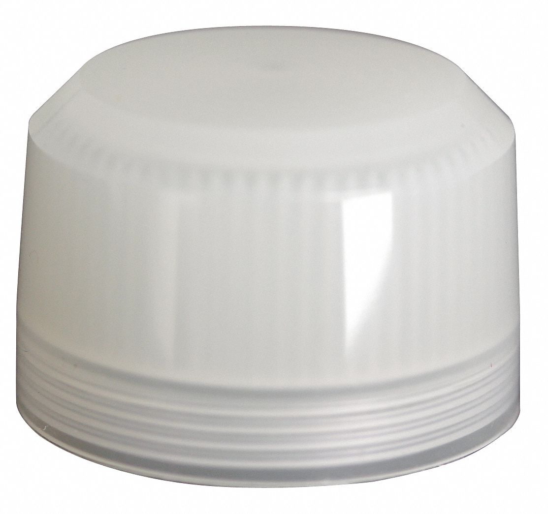 EATON, 30 mm Panel Mounting Hole Dia, White, Pilot Light Lens - 39P957 ...