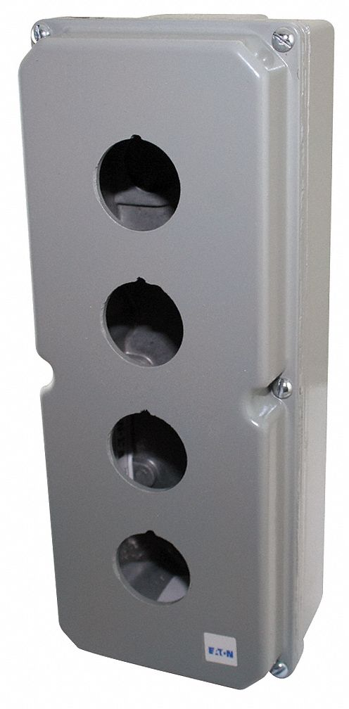 EATON, 30mm, 4 Holes, Push Button Enclosure - 39R228|10250TN14 - Grainger