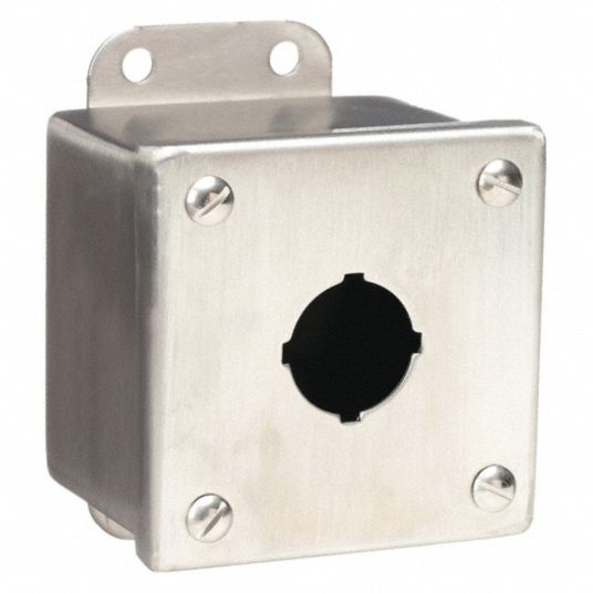 EATON, 30mm, 1 Holes, Push Button Enclosure - 39R233|10250TN33 - Grainger