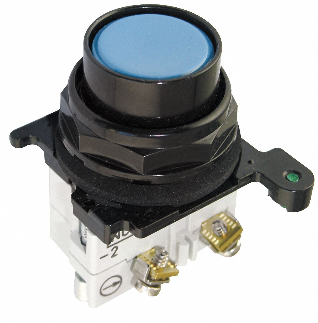 EATON, Non-Illuminated, Flush Profile, Flush Push Button Operator ...