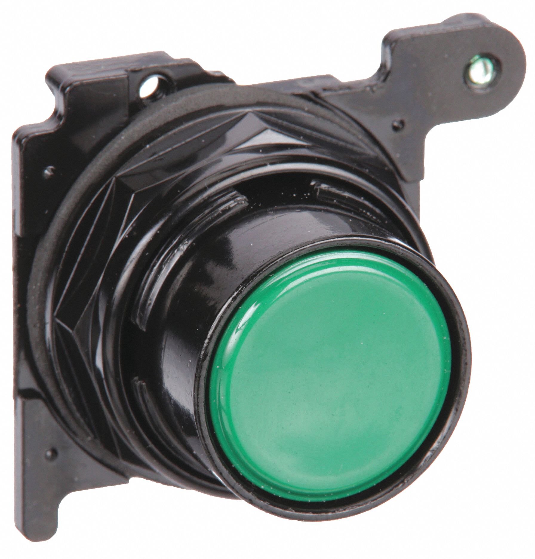EATON, 30 mm, Non-Metallic, Flush Push Button - 39R341|E34PB3 - Grainger
