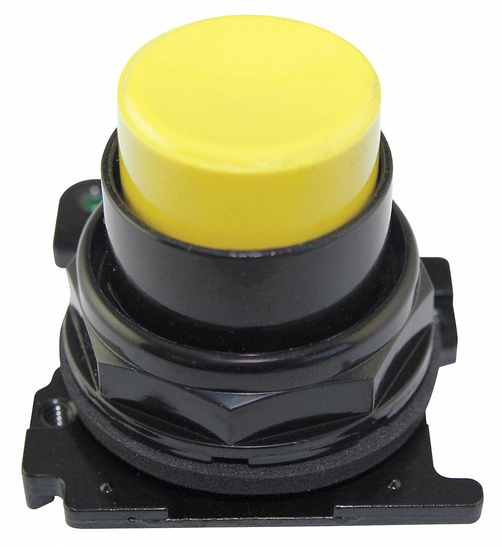 EATON, 30 mm, Non-Metallic, Extended Push Button - 39R350|E34EB4 - Grainger