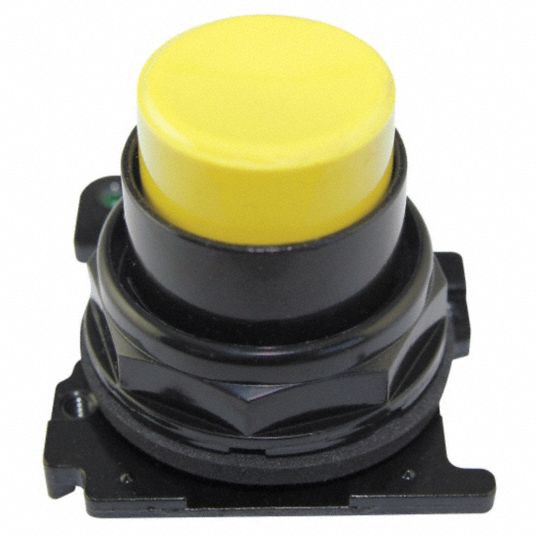 EATON, 30 mm, Non-Metallic, Extended Push Button - 39R350|E34EB4 - Grainger