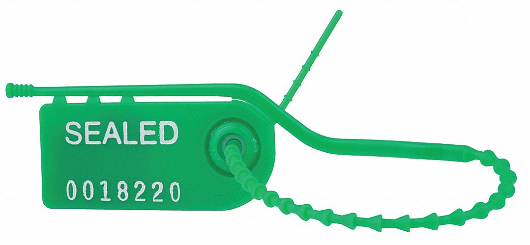 5 in Strap Lg, 6 lb Breaking Strength, Pull-Tight Seals - 39R480 ...