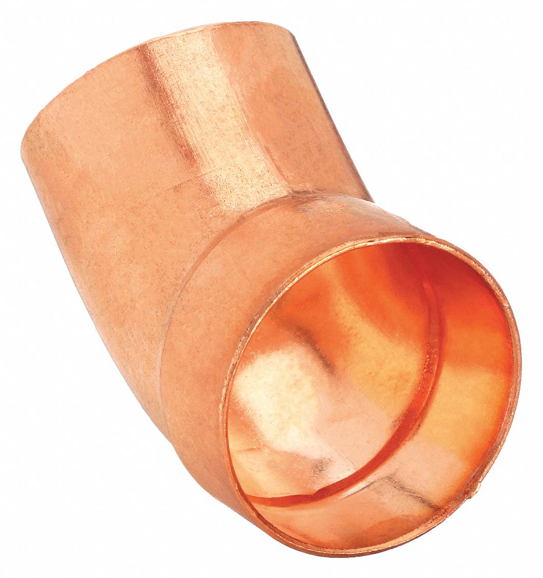 Wrot Copper, Cup x FTG, DWV Elbow - 39R524|906-2 - Grainger