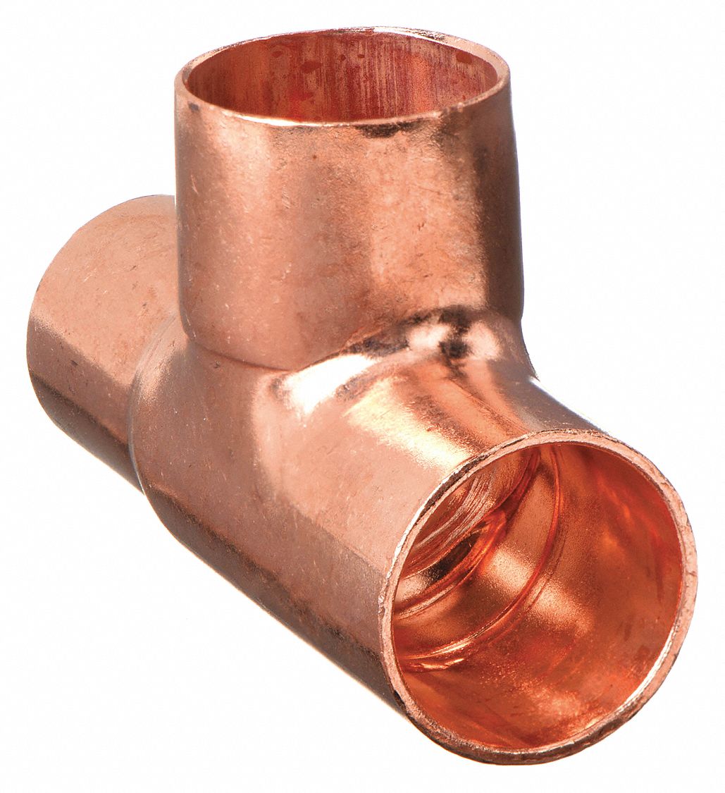 NIBCO, 3/4 in CTS x 3/4 in Pipe x 3/4 in CTS, Cup x FTG x Cup, Sweat ...