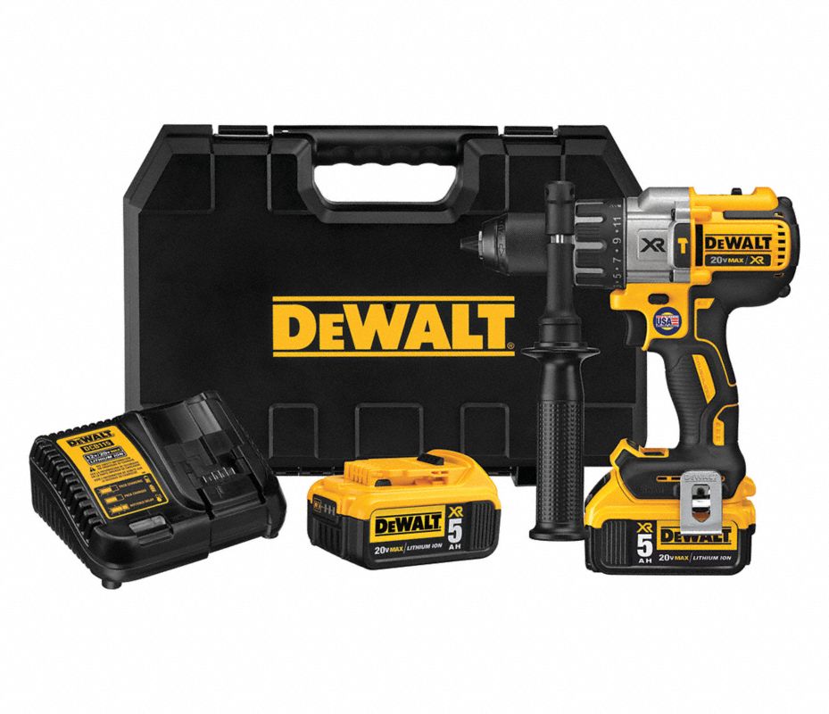 DEWALT Kit Rotomartillo Inalámbrico, 20.0, 1/2" - Taladros Percutores ...