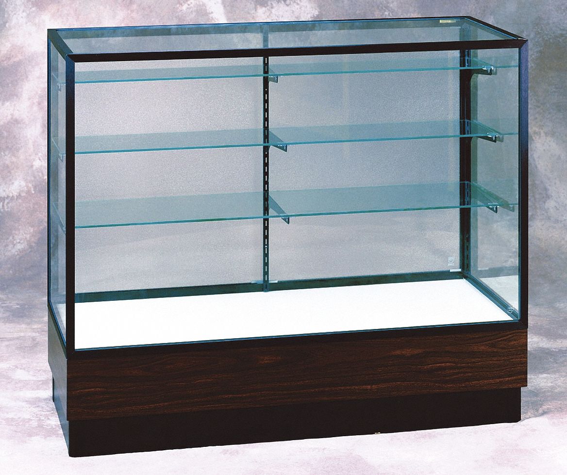 Ghent Walnut 40 In Overall Ht Tabletop Display Case 39t331 2010 4