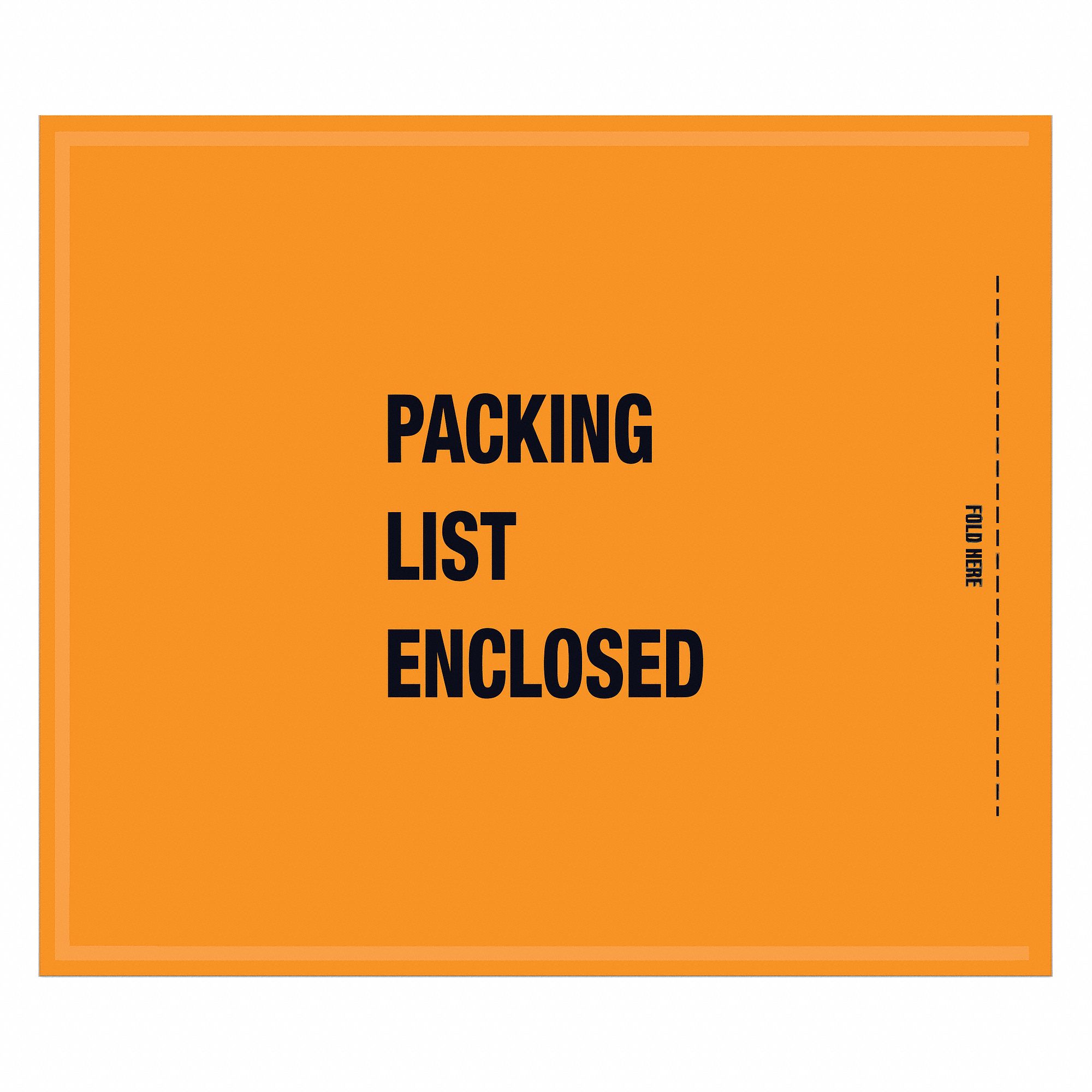 Packing List Enclosed, 8 1/2 in Outside Ht, Packing List Envelopes ...