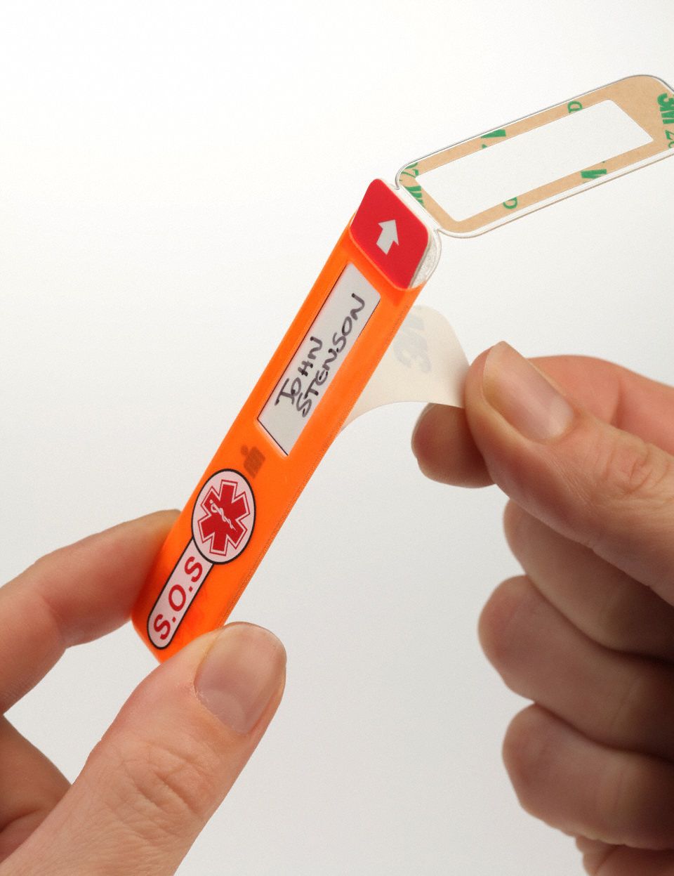 VITAL ID Hard Hat I.D. Global Standard: 3/4 in Ht, 3 3/8 in Wd, Hard ...