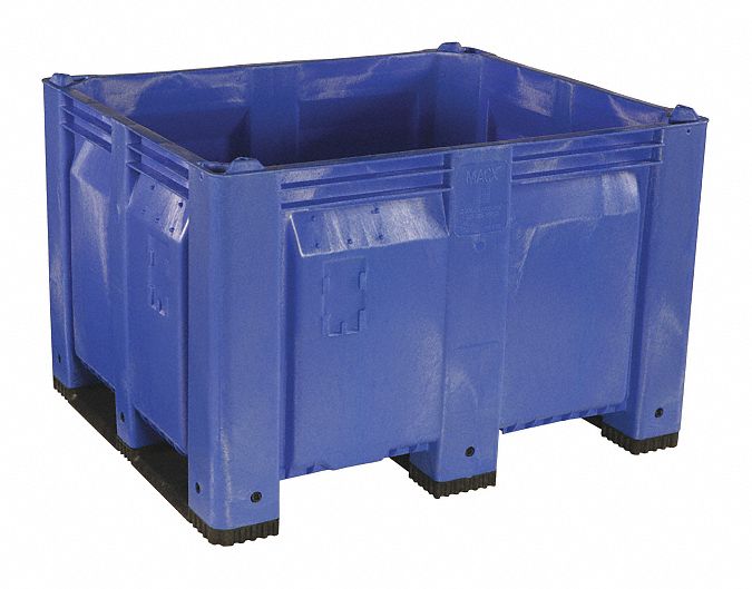 DECADE PRODUCTS, 25.4 cu ft, 48 in x 40 in x 31 in, Bulk Container ...