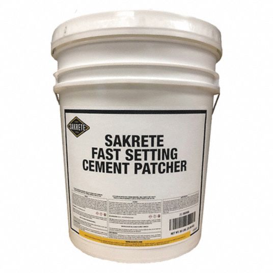 SAKRETE, Fast Setting, Cement, Concrete Repair Compound - 39UV60|120029 ...