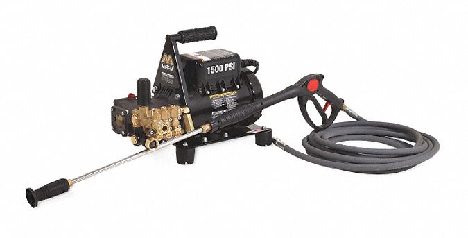 MI-T-M, Carry, 120 V – Single-Phase, Electric Pressure Washer - 39W803 ...