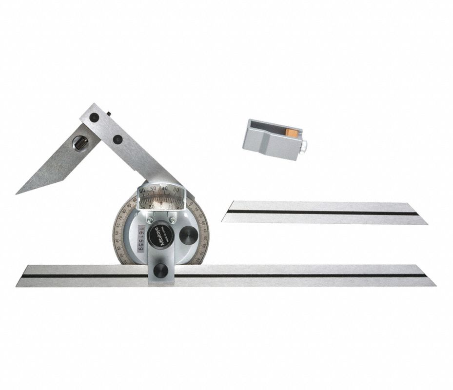 MITUTOYO Transportador Biselado,Universal - 39X284 | 187-901 - Grainger ...